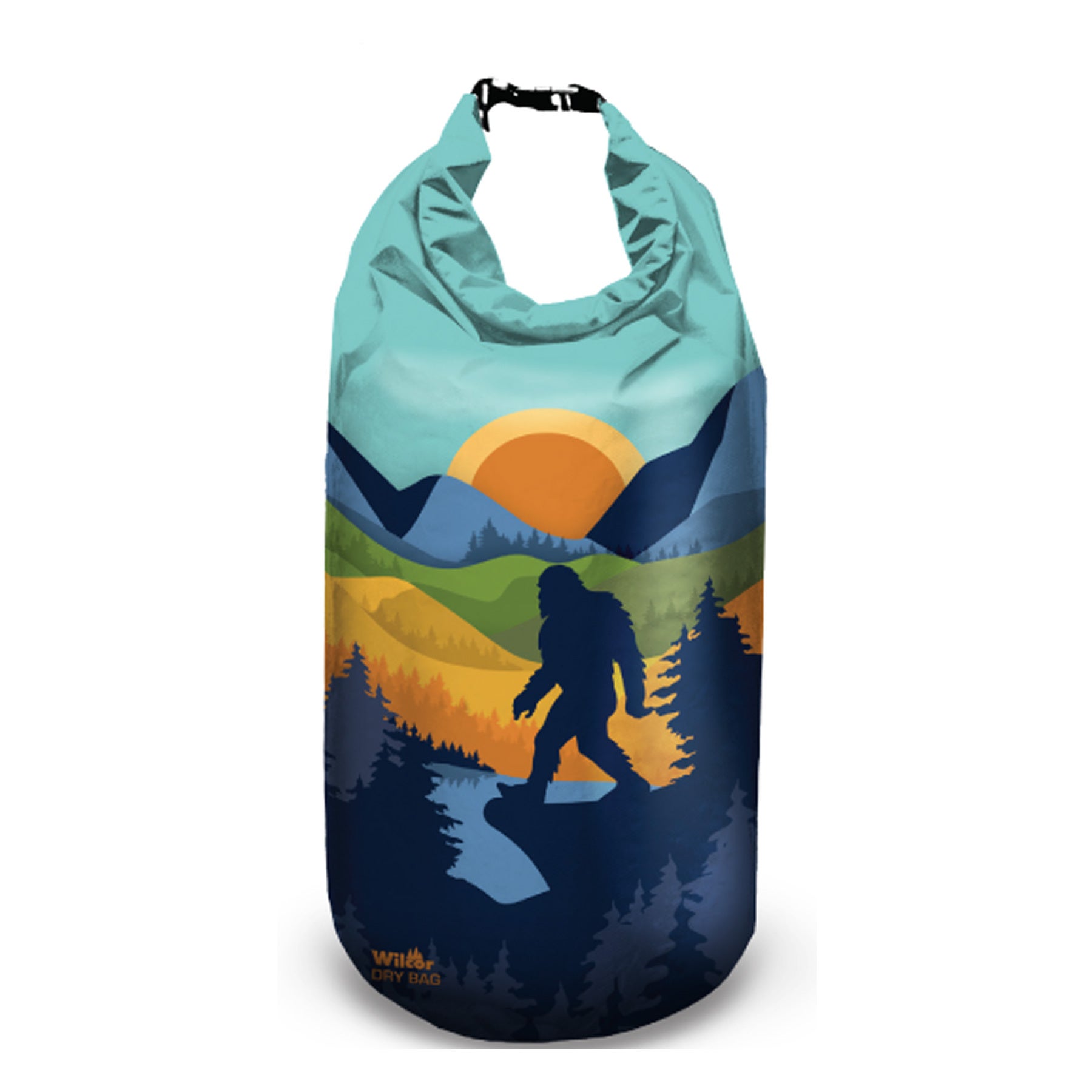 Bigfoot Scene Dry Bag | Sasquatch Outpost