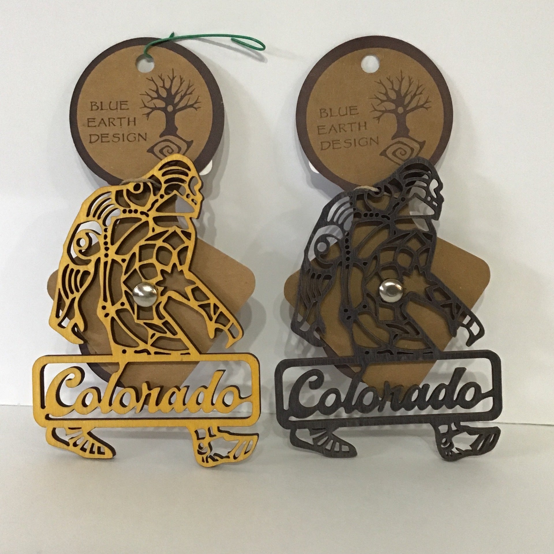 Colorado Yeti Wooden Ornament | Sasquatch Outpost